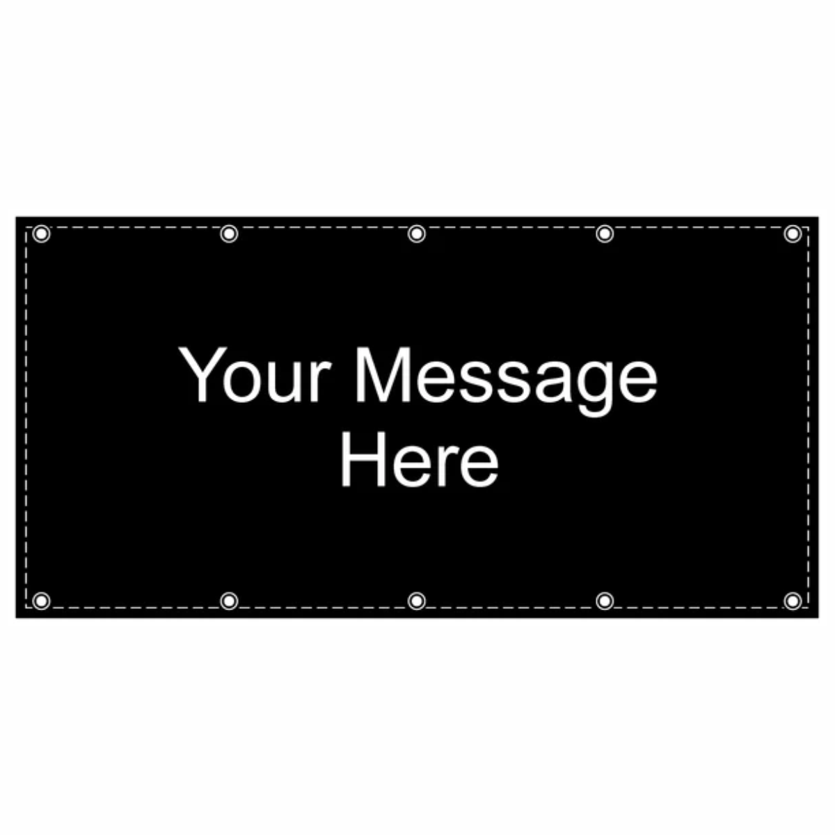 Custom Banner 4' x 8' – Rise Flag Football